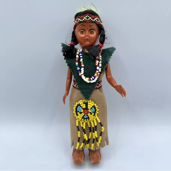 Toys | Native American Plastic Tribal Mini Figure With Baby 75 | Poshmark